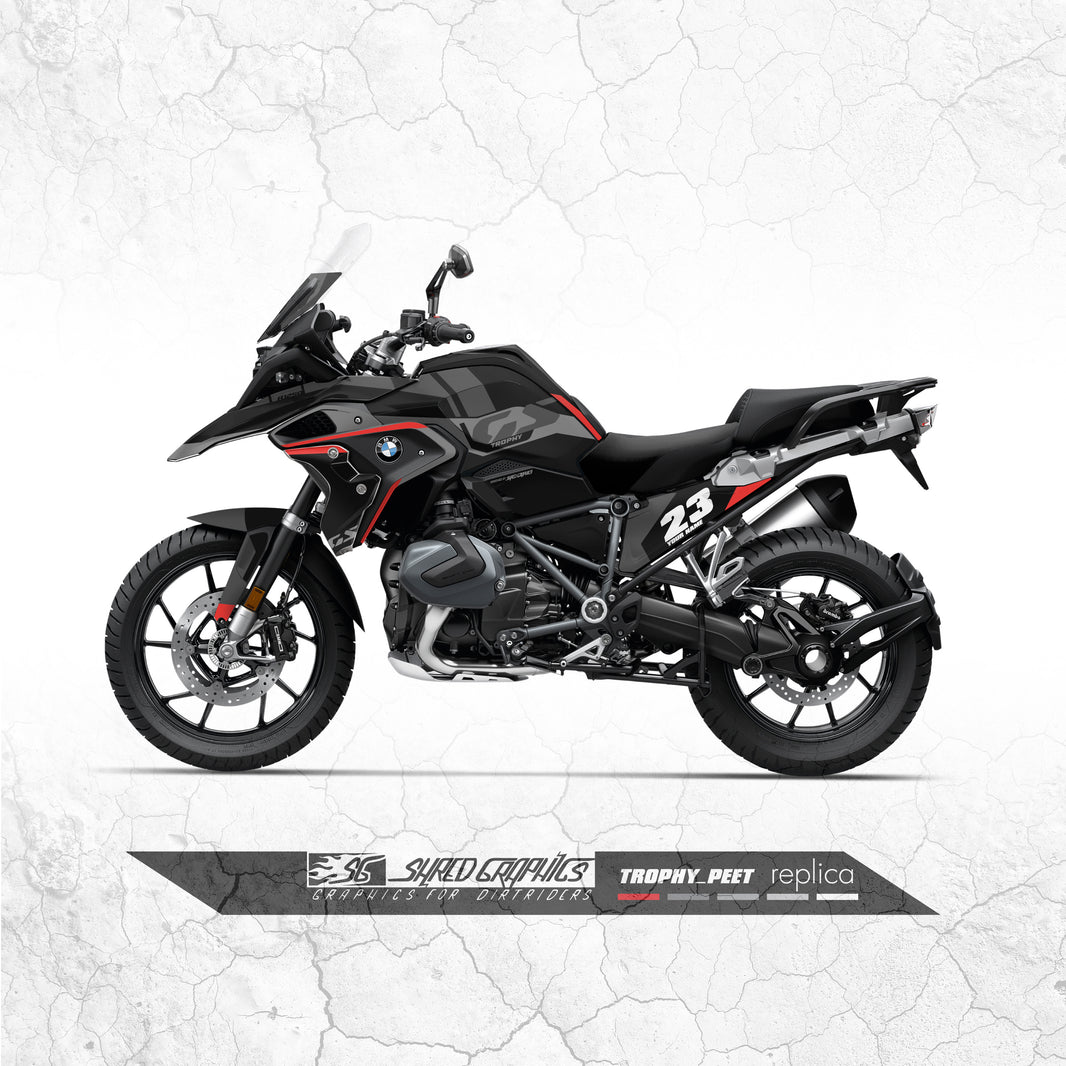 BMW R1250GS SEMI CUSTOM – Shred Graphics