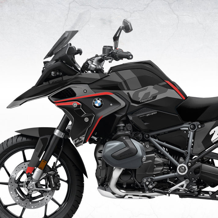 BMW R1250GS | Trophy Peet Replica '24 Black Edition – Shred Graphics