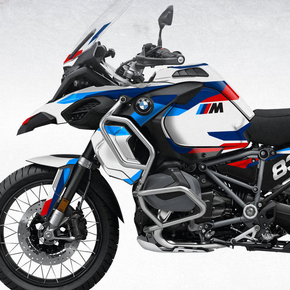 BMW R1250GS Adventure | Mstyle White – Shred Graphics