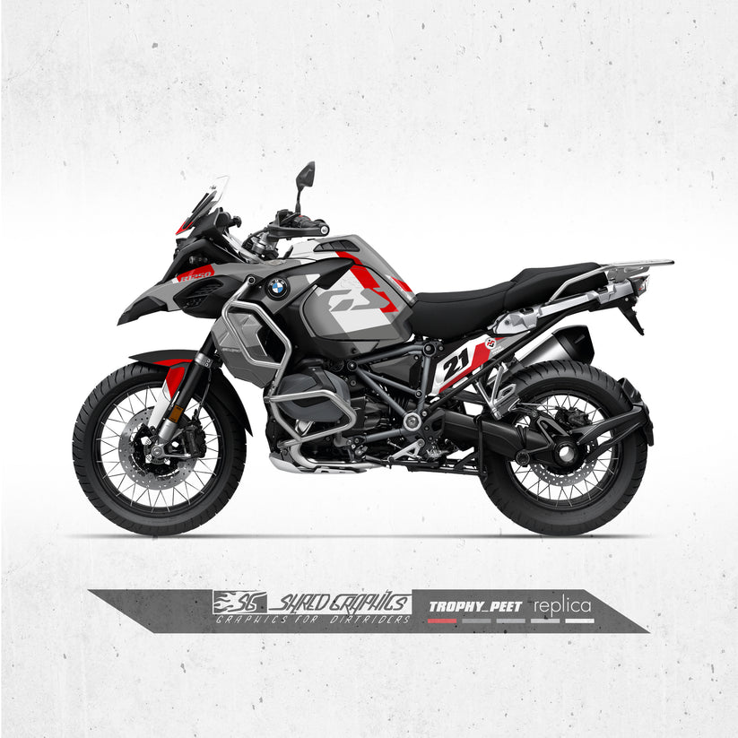 BMW R1250GS Adventure | Trophy Peet Replica '25 – Shred Graphics
