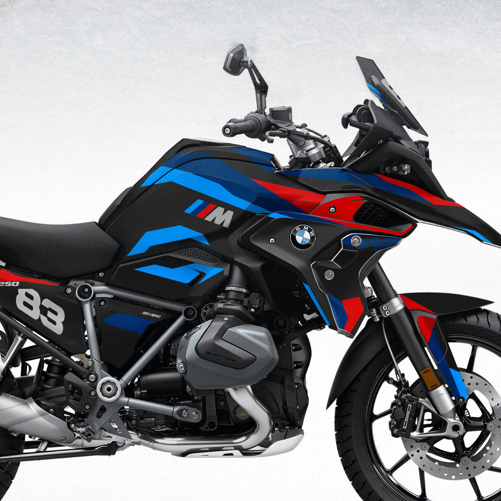 BMW R1250GS | M STYLE BLACK – Shred Graphics