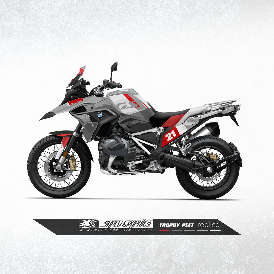 BMW R1250GS SEMI CUSTOM – Shred Graphics