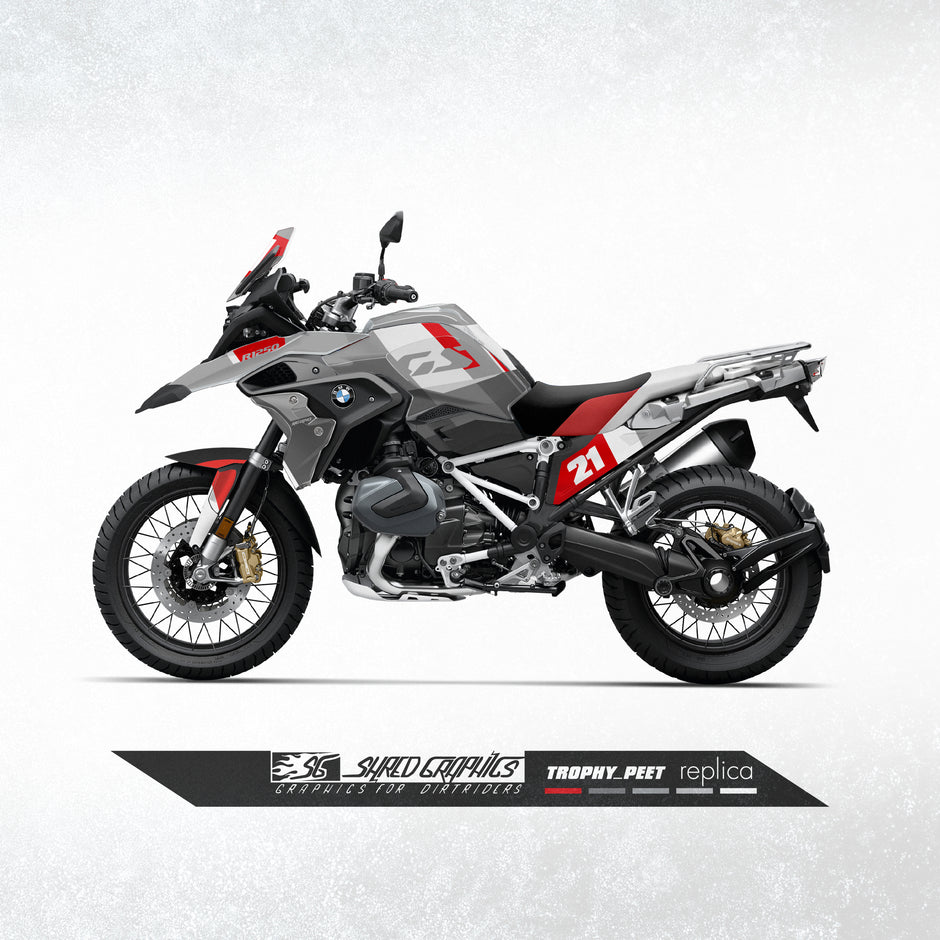 BMW R1250GS SEMI CUSTOM – Shred Graphics