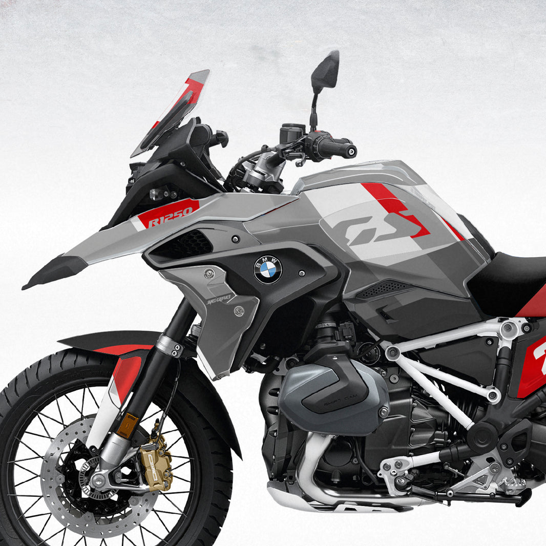 BMW R1250GS SEMI CUSTOM – Shred Graphics