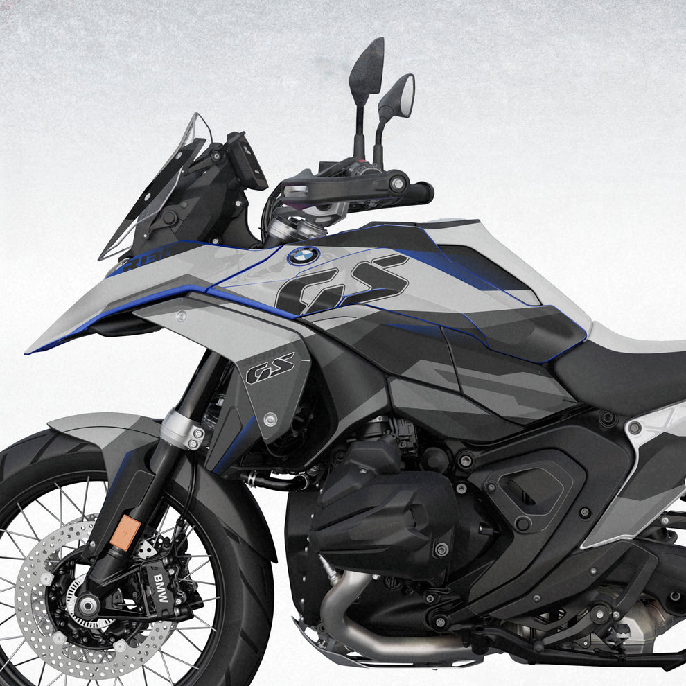 BMW R1300GS | BOLT Trophy Blue – Shred Graphics