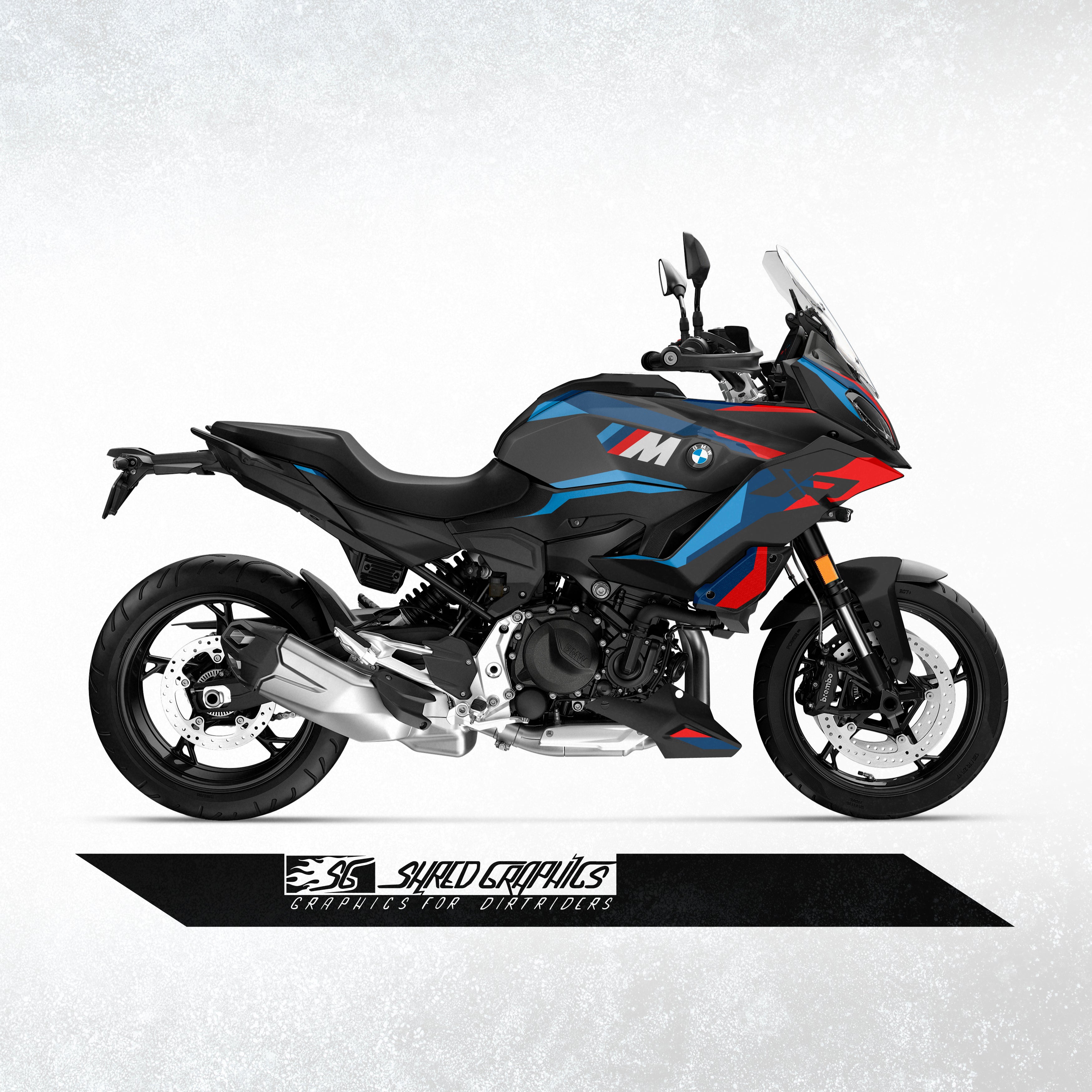 BMW F900XR | M style Black – Shred Graphics