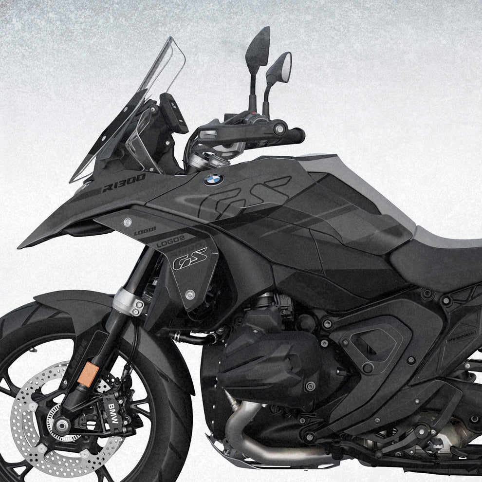 BMW R1300GS | FastLine BlackedOut – Shred Graphics