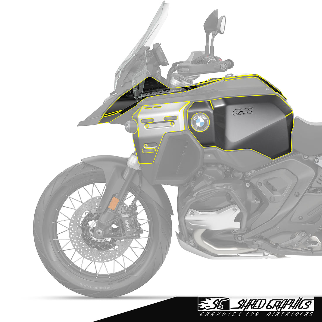 BMW R1300GS Adventure | Paint Protection – Shred Graphics