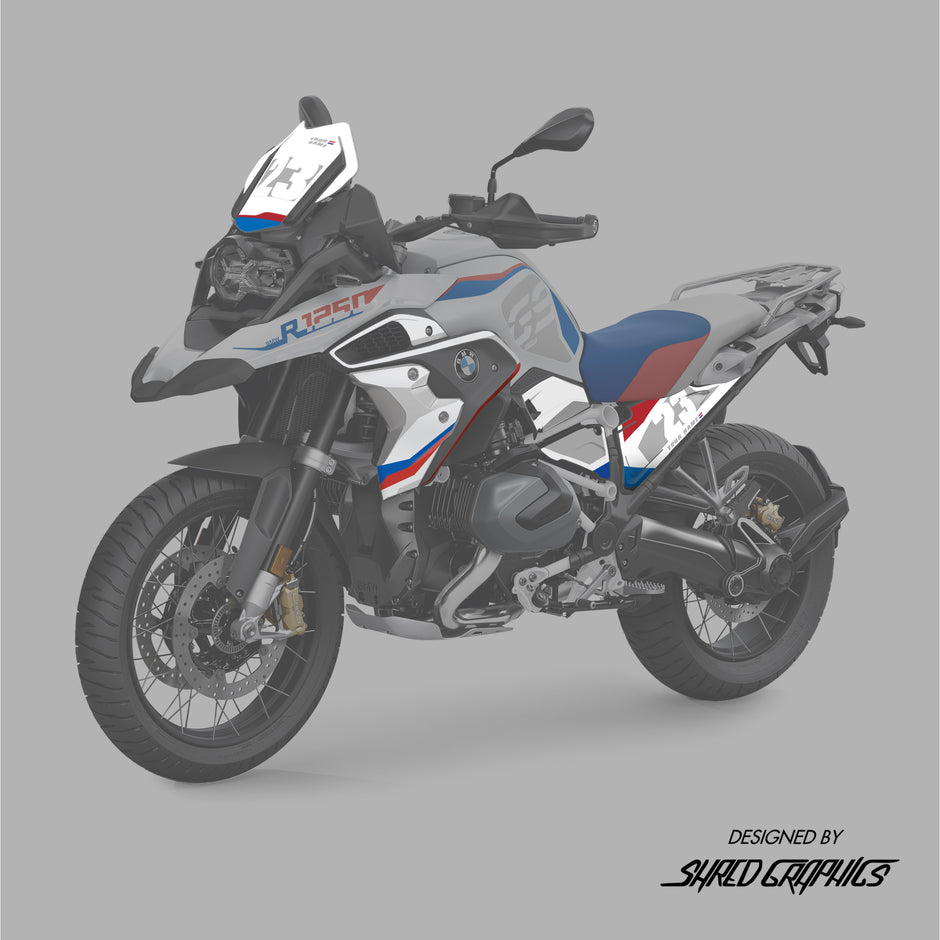 BMW R1250GS HIGHLITE – Shred Graphics